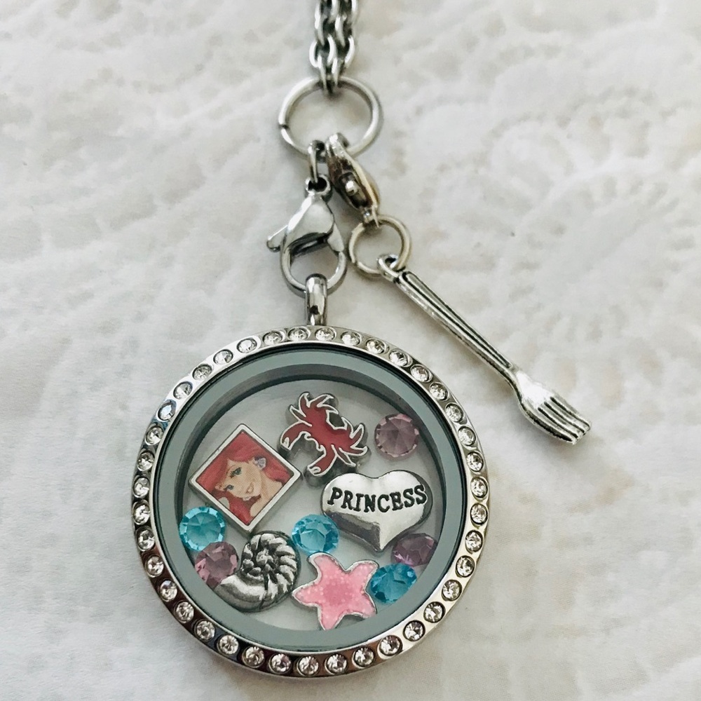 Little Mermaid Memory Locket - Gem